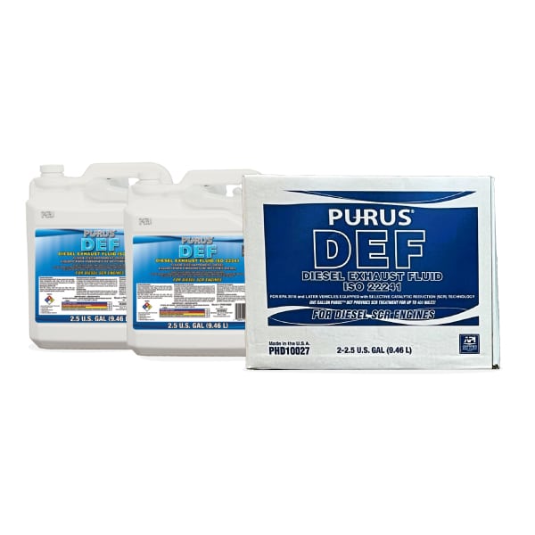 Diesel Exhaust Fluid - DEF (2) 2.5 Gallon Jugs Box