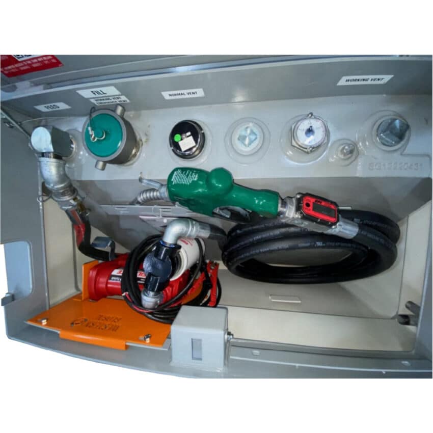 500 Gallon Western Global FuelCube - On Site Fuel Tank