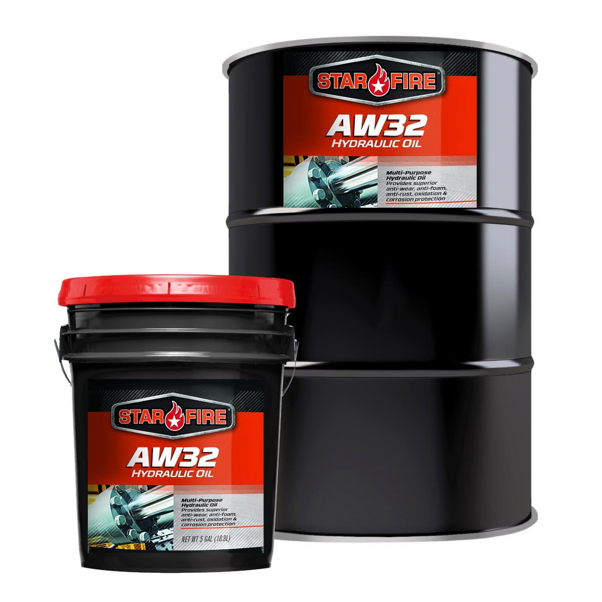 Starfire AW32 Hydraulic Oil - Bulk, 55 Gal Drum, 5 Gal Pail