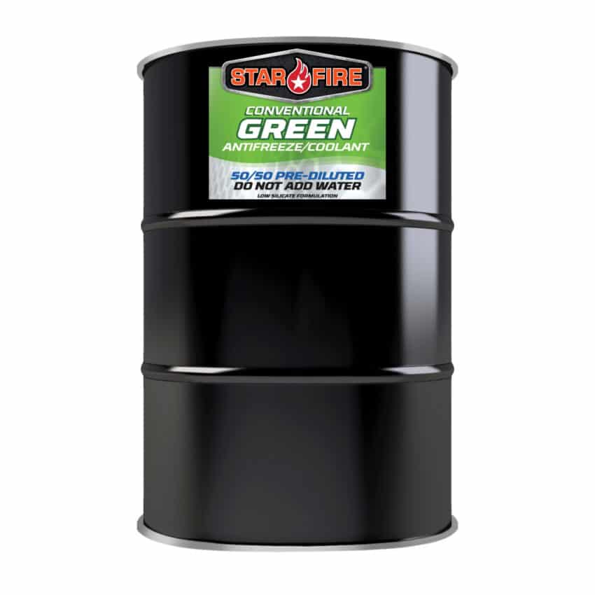 Conventional Green Antifreeze/Coolant - Concentrate & 50/50