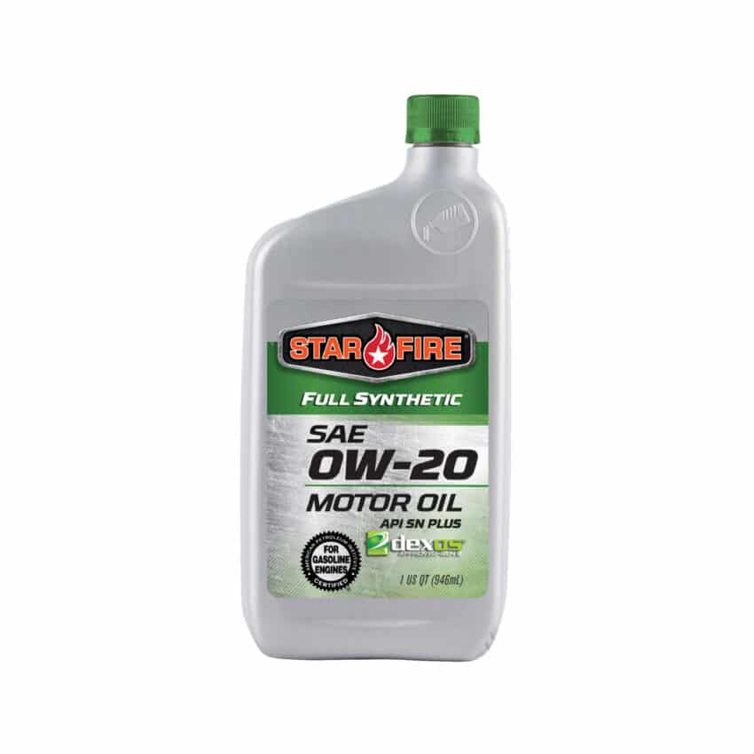 Full Synthetic Motor Oil 0W-20 dexos 1 | 5 Gal or 12 Qt case