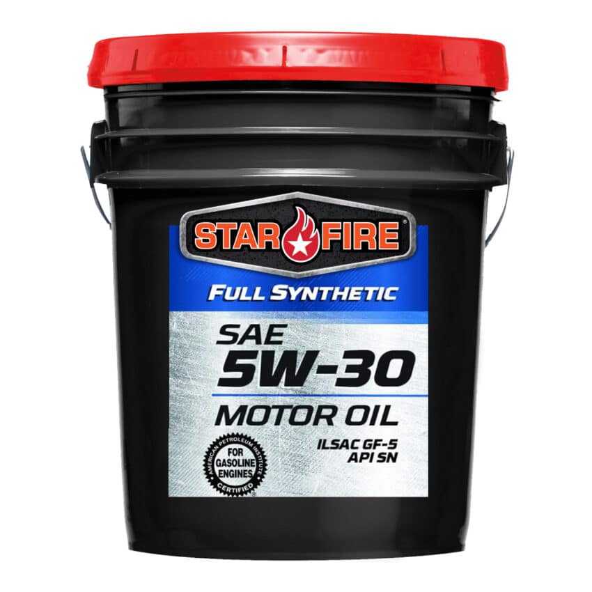 Full Synthetic Motor Oil 5W-30 API SP | 5 Gal or 12 Qt Case