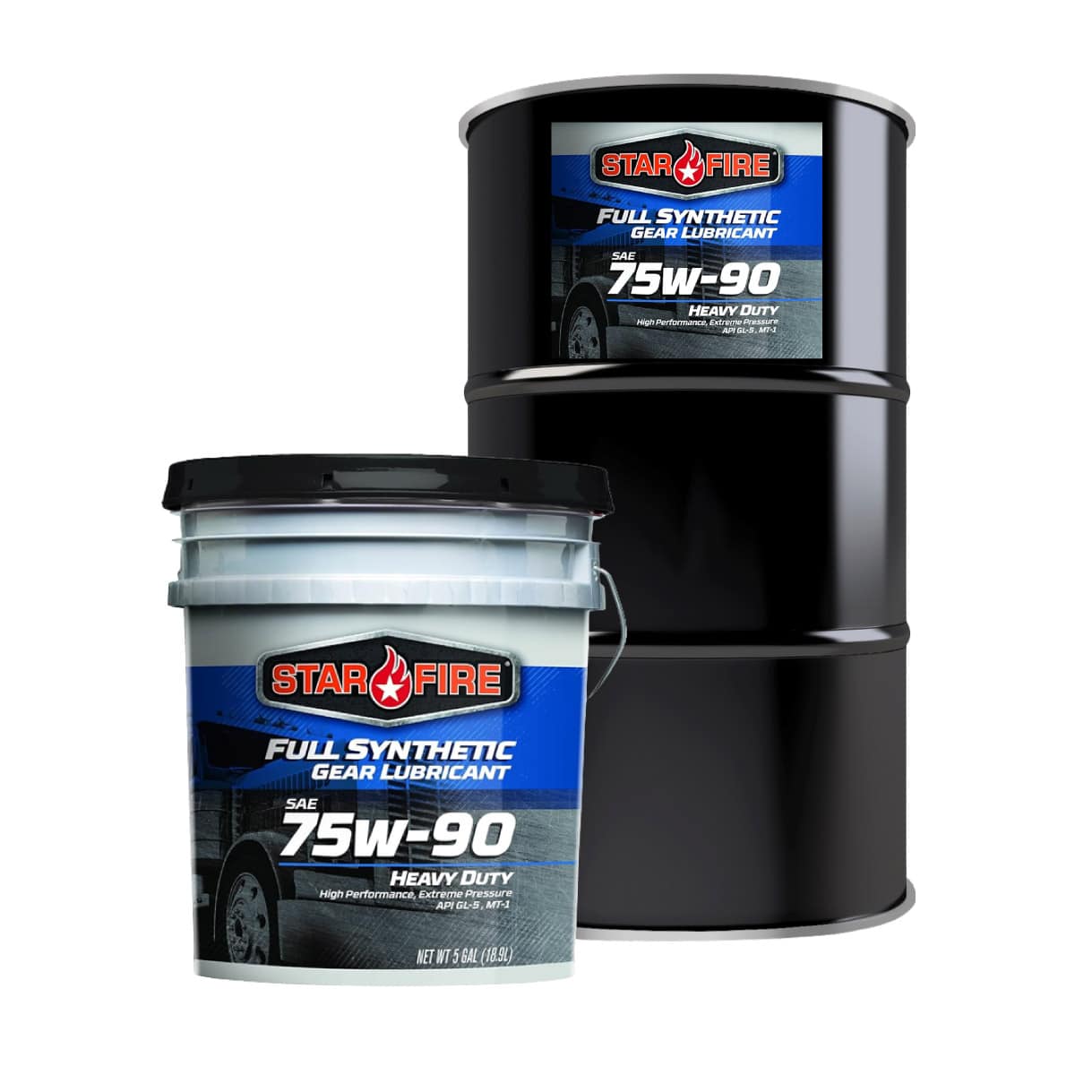 Full Synthetic Gear Lubricant 75W-90 - Bulk, Drums, Pails