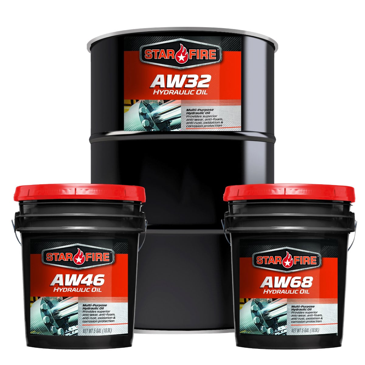 Starfire Anti-Wear Hydraulic Oil - AW32, AW46, AW68