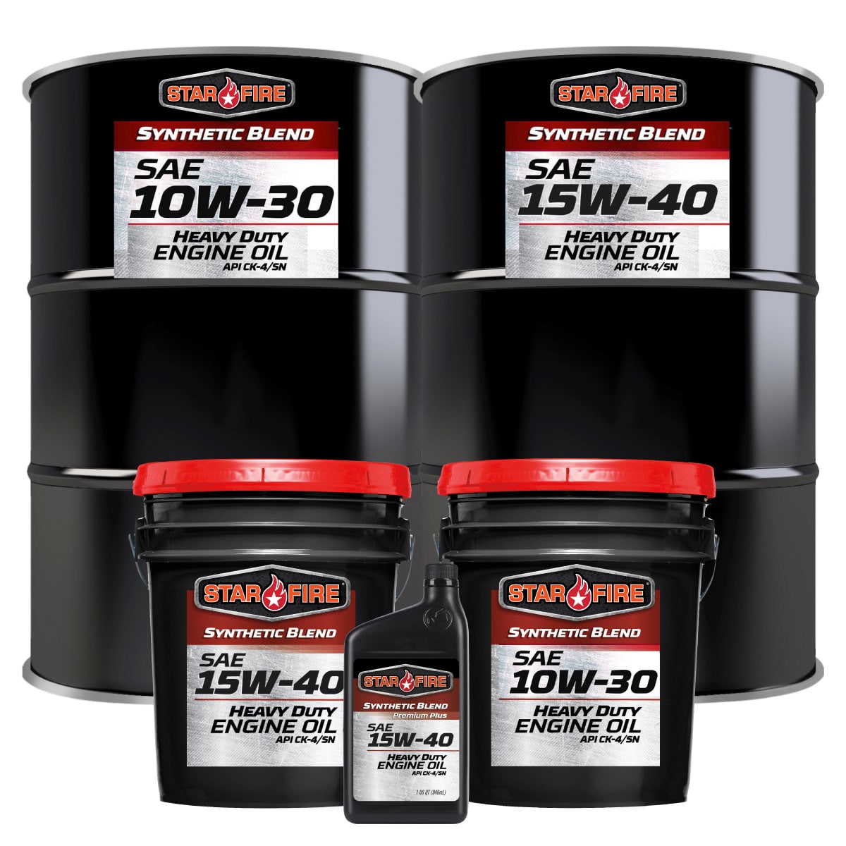 Starfire Heavy-Duty Engine Oil | 15W-40/10W-30 API CK-4